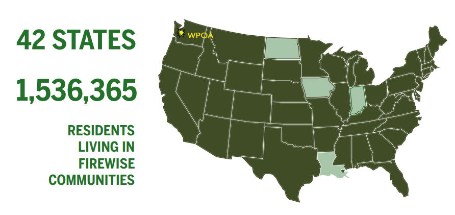 Firewise USA – Wilderness Property Owners' Association